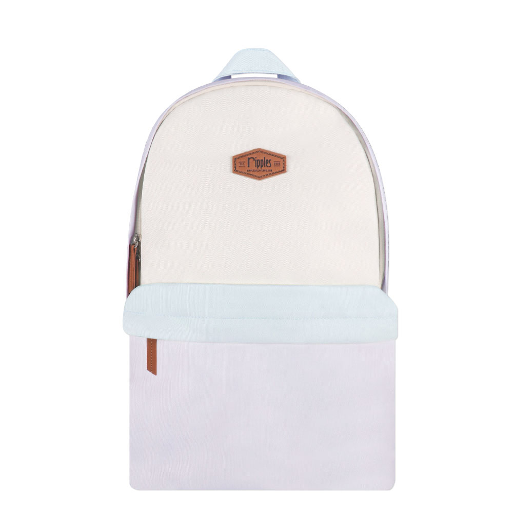 Colour Block School Backpack (Blue) | Ripples Online Store