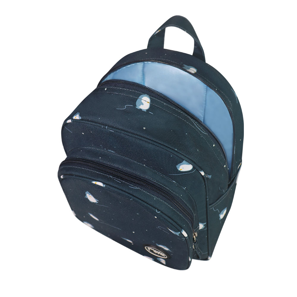 Penguin Kids Backpack (Grey Blue) | Ripples Online Store