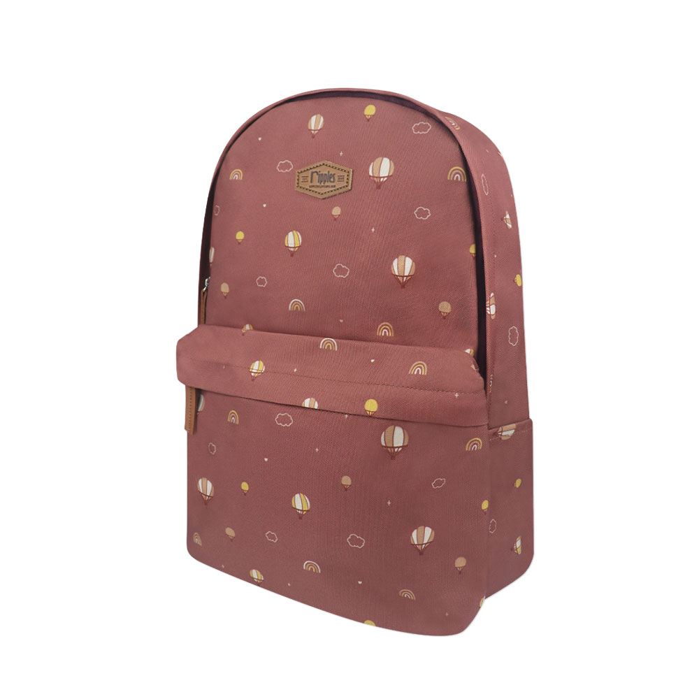 Hot Air Balloon School Backpack (Dark Red) | Ripples Online Store