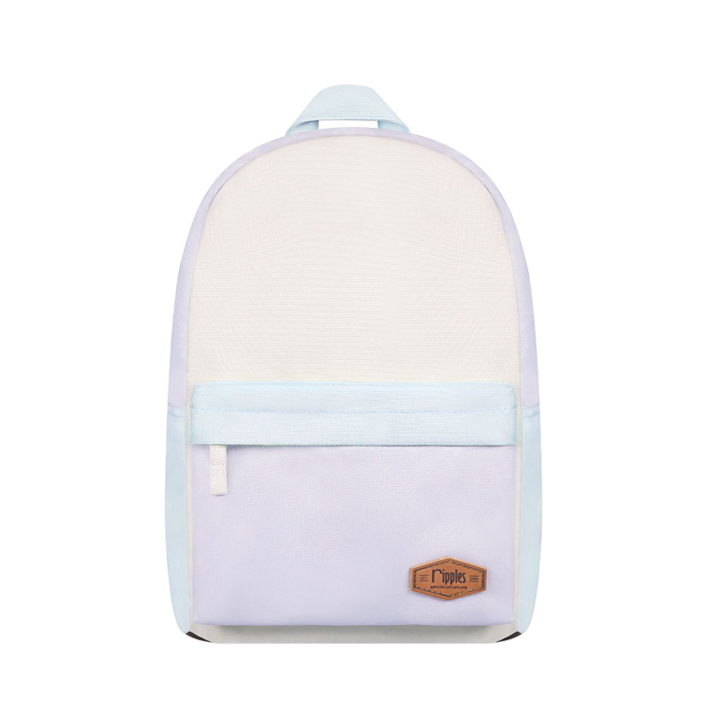 Colour Block Mid Sized Kids School Backpack (Blue) | Ripples Online Store